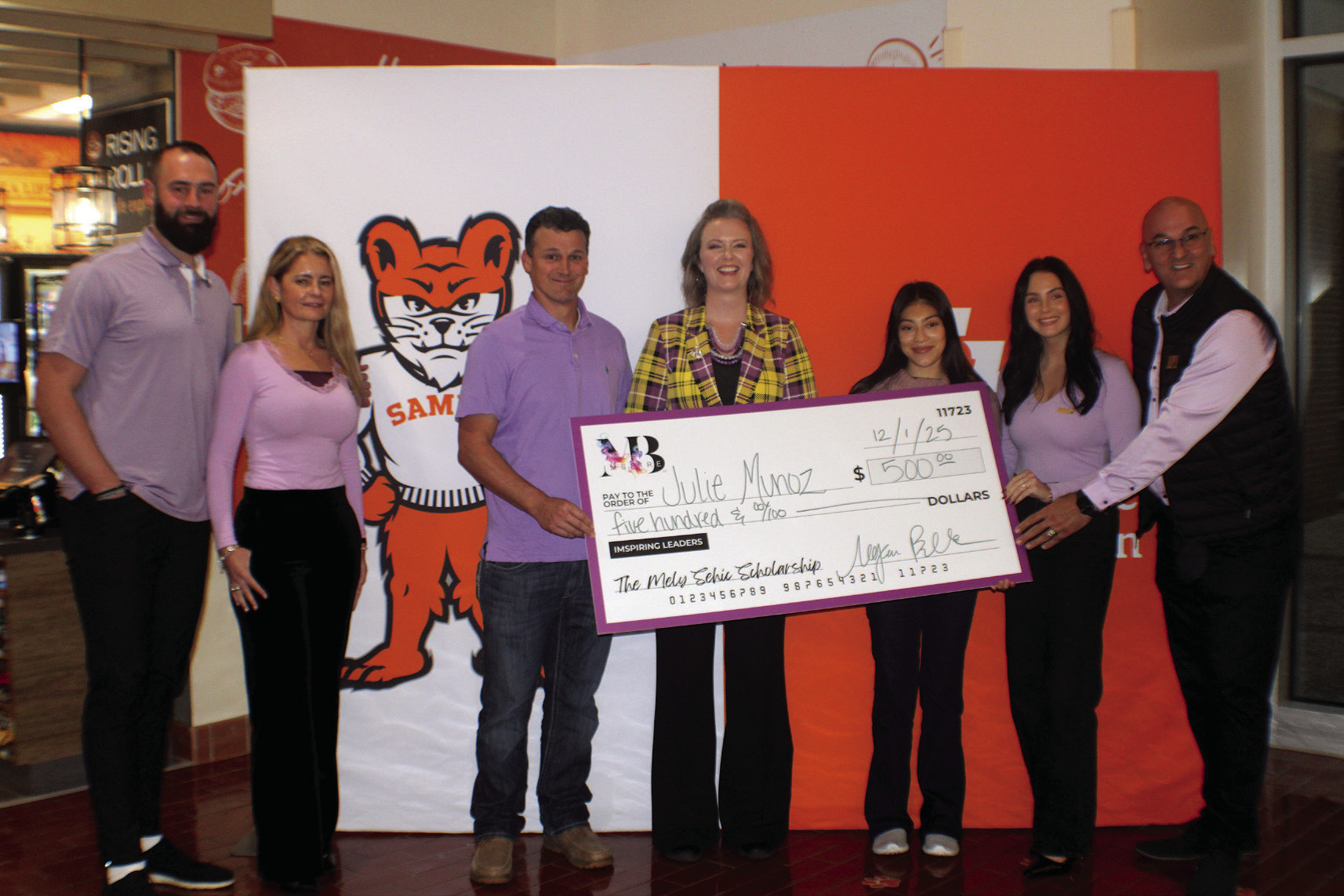 SHSU’s Julie Muñoz Awarded Inaugural IMSPIRE Mely Sehic Scholarship
